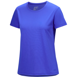 Arcteryx Women's Taema Crew SS Electra Heather | Insider Sportshop